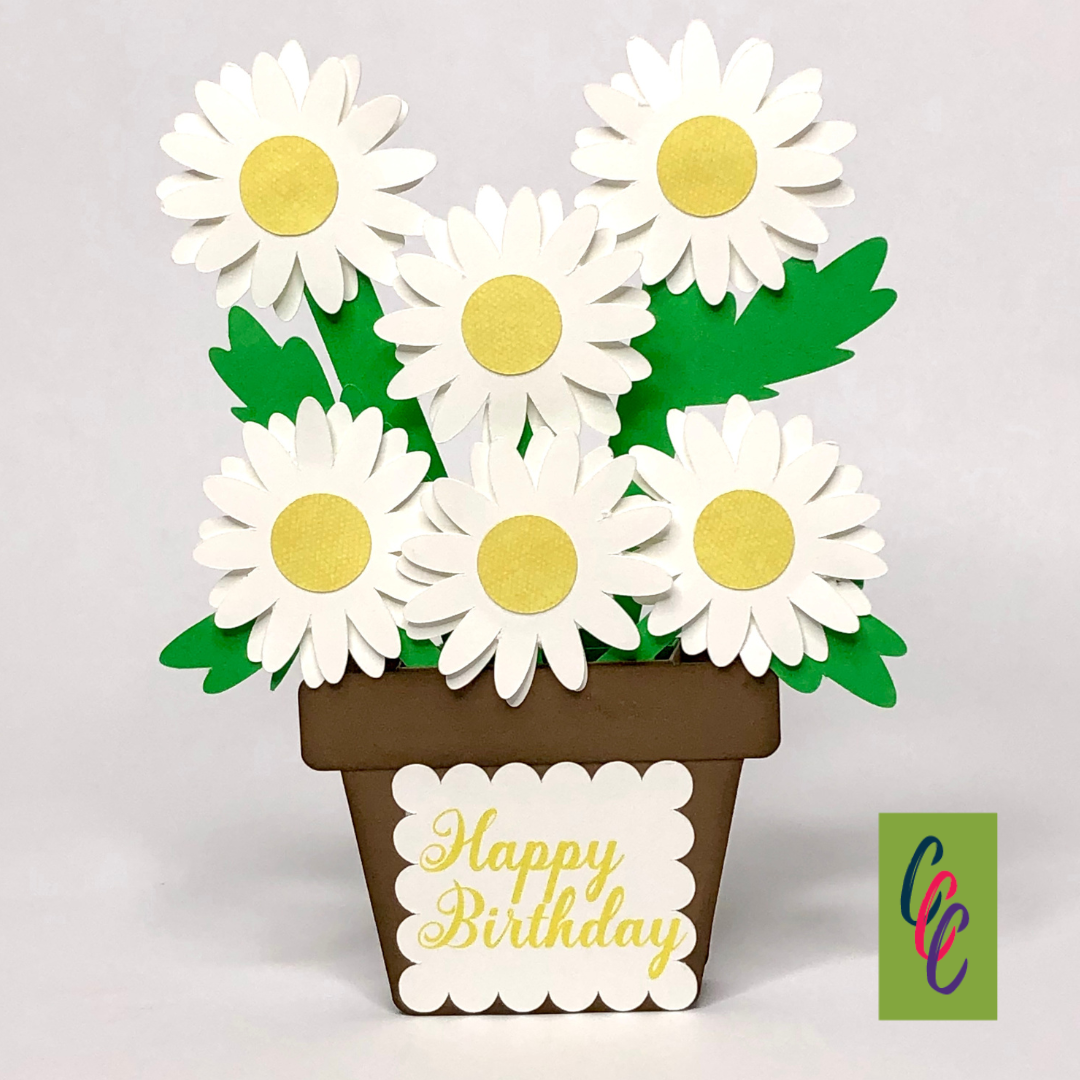 Daisy Box Card SVG Assembly - Crafty Christie’s Creations