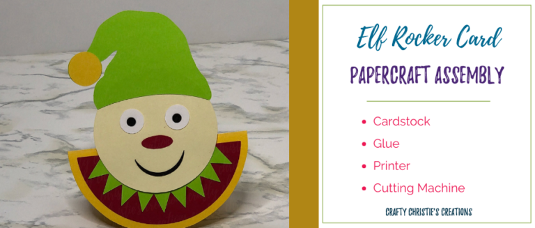 Elf Rocker Card - Crafty Christie’s Creations