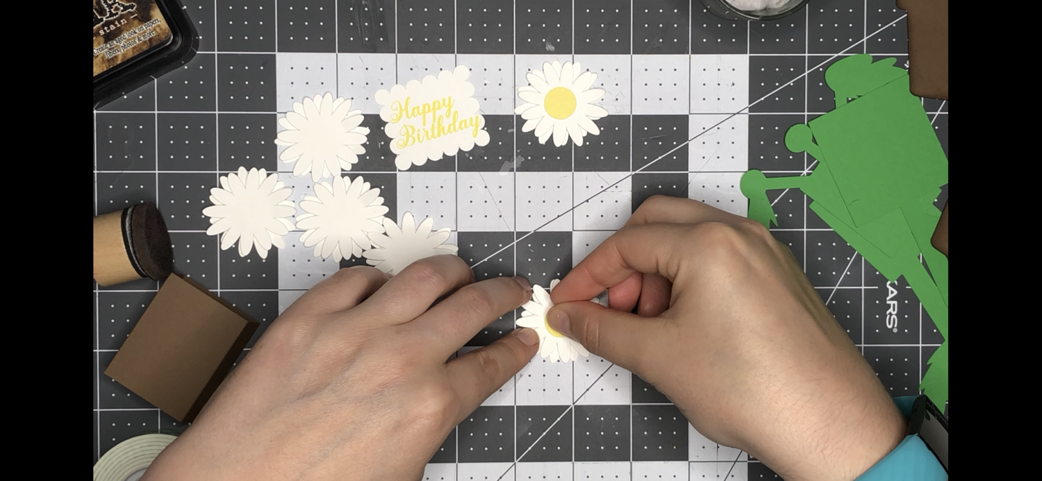 Daisy Box Card SVG Assembly - Crafty Christie’s Creations