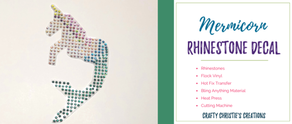 DIY Rhinestone Decal - Crafty Christie’s Creations