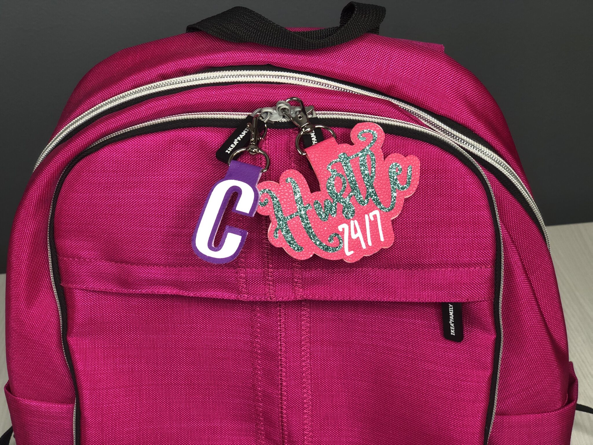 Customized Faux Leather Keychains With Your Silhouette - Crafty ...